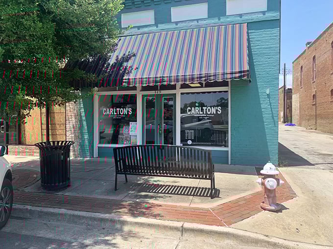 The mint-green facade with its classic striped awning isn't trying to impress anyone&mdash;it doesn't need to. The food does all the talking.