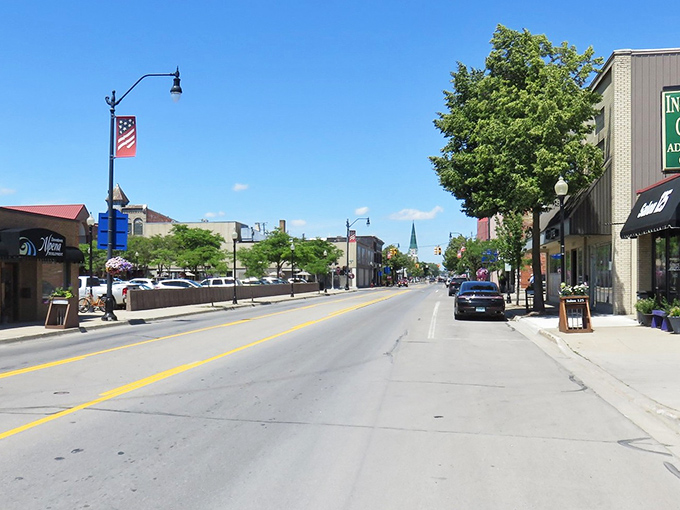 Downtown Alpena offers a mix of small-town charm and lively culture, where strolling the streets feels both welcoming and refreshingly affordable.