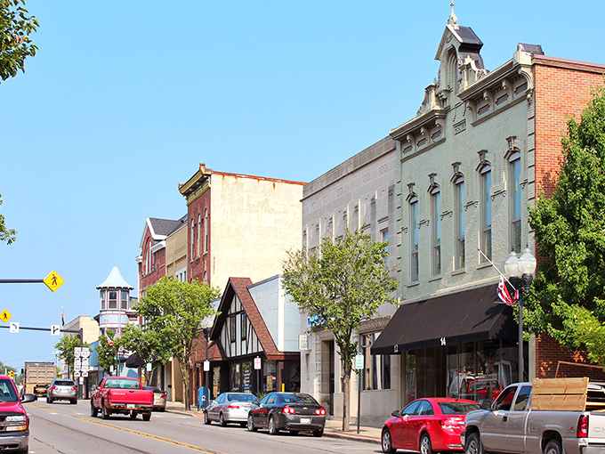 Ashland's Main Street offers that perfect small-town charm where traffic lights are merely suggestions for slowing down to admire the architecture.