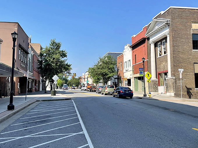 Downtown Maryville's tree-lined streets offer that perfect small-town charm without the small-town boredom. Who knew paradise had parallel parking?