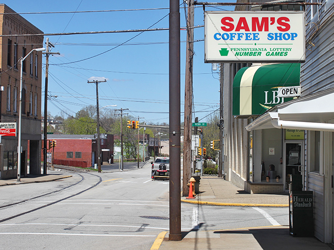 Main Street whispers stories of simpler times, where historic brick buildings stand proudly against the Pennsylvania sky. A place where your dollar stretches further than your imagination.