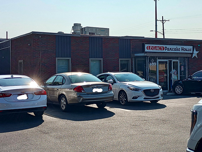 That brick exterior might look humble, but inside lies breakfast magic that'll change your morning routine forever.