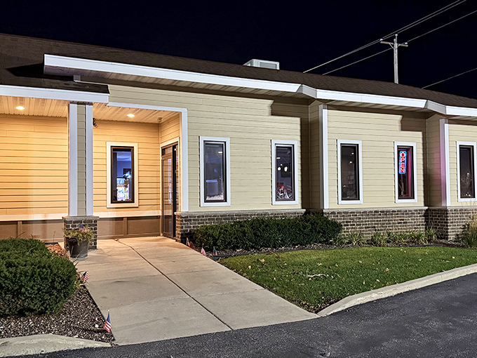 The unassuming exterior of Rumors Sports Bar & Grill in Sussex welcomes hungry travelers with simple charm and the promise of Wisconsin comfort food.