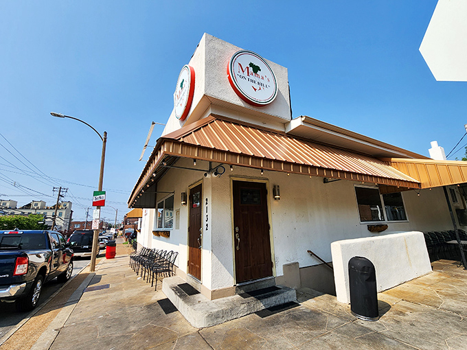 Bathed in sunshine, this unassuming facade houses culinary treasures that would make any Italian grandmother nod in approval.