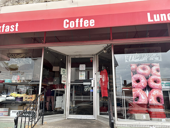 Step through these doors and prepare for a transformation—from hungry human to breakfast enthusiast. The aroma alone is worth the trip.