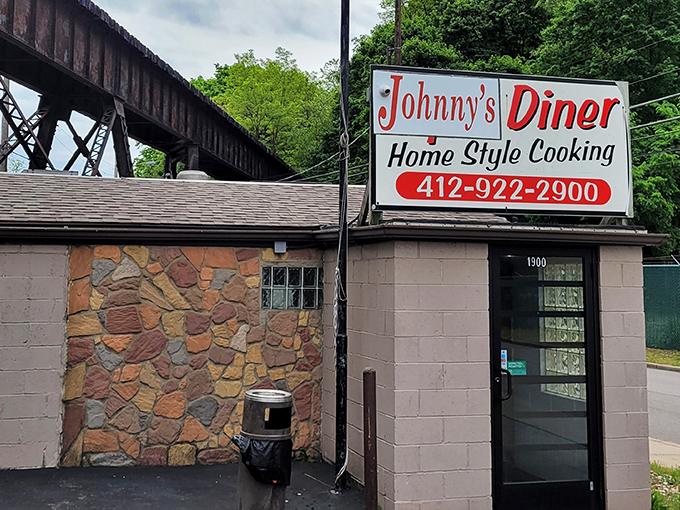 Home Style Cooking says it all &ndash; no fancy fonts needed when your food does the talking for you.