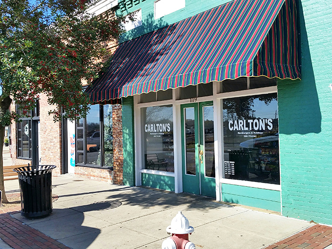 The mint-green facade with its classic striped awning isn't trying to impress anyone&mdash;it doesn't need to. The food does all the talking.