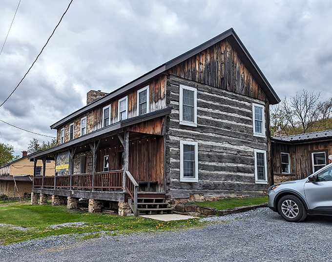 This historic log cabin in Bedford might fool you with its humble exterior, but inside awaits a culinary adventure that rivals any big-city hotspot.