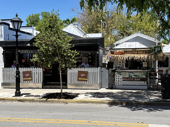 The unassuming facade of DJ's Clam Shack proves the old adage: never judge a seafood joint by its square footage.