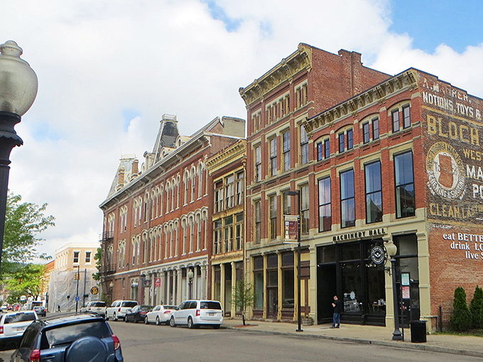 Historic brick buildings line Chillicothe's downtown, where your Social Security check stretches further than your grandmother's famous pie dough.