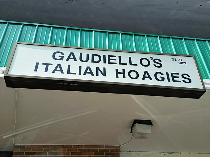 That iconic turquoise-trimmed sign has guided hungry Delawareans to sandwich nirvana since the Reagan era. Some landmarks need no fancy makeover.