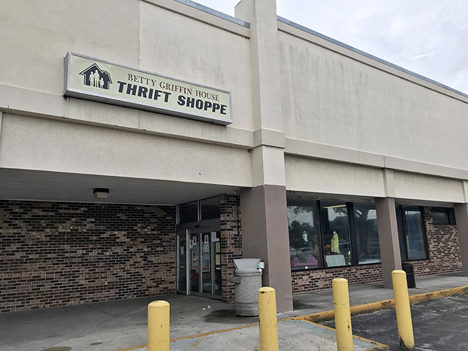 This modest exterior is the Clark Kent to the Superman-sized bargain wonderland waiting inside.