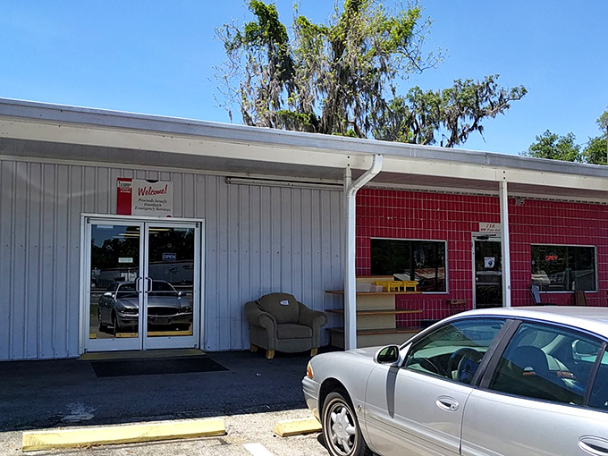 The unassuming exterior hides a treasure trove within, like finding out your quiet neighbor was once a rock star.