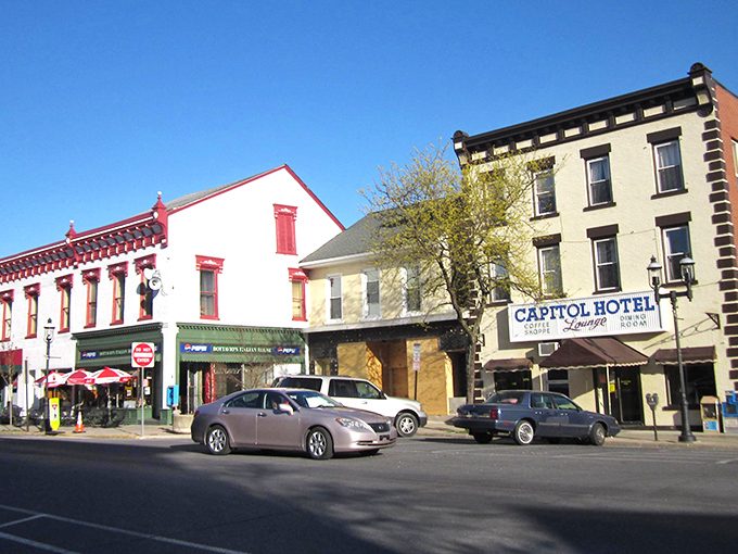 Downtown Hollidaysburg looks like a movie set where Norman Rockwell and Frank Capra might bump into each other for coffee. Those historic facades aren't just pretty—they're storytellers.