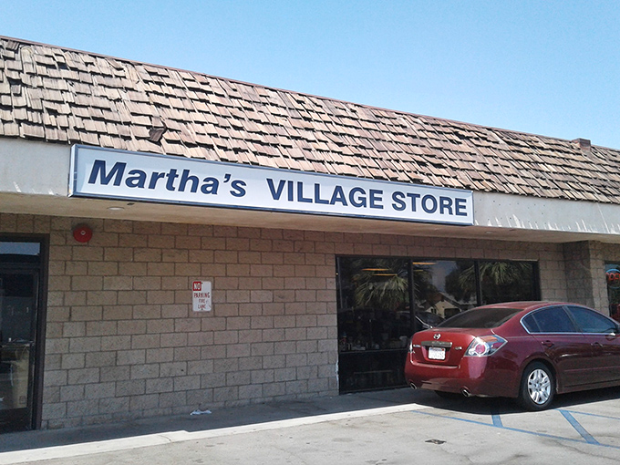 The unassuming storefront that holds more treasures than King Tut's tomb, just with better parking.