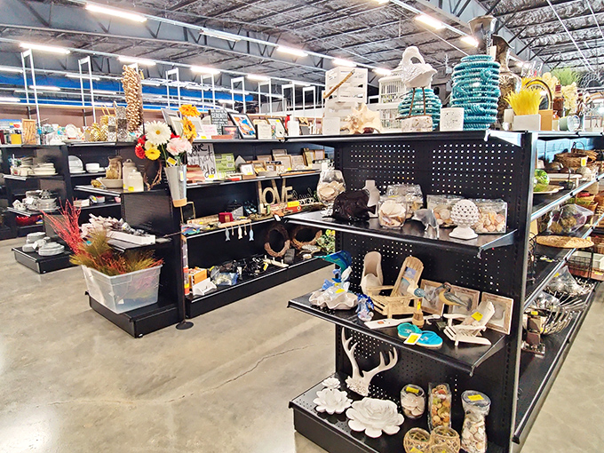 Inside Mission Thrift Sarasota, shelves are filled with eclectic treasures&mdash;from home d&eacute;cor to unique finds&mdash;making every visit a new adventure in bargain hunting.