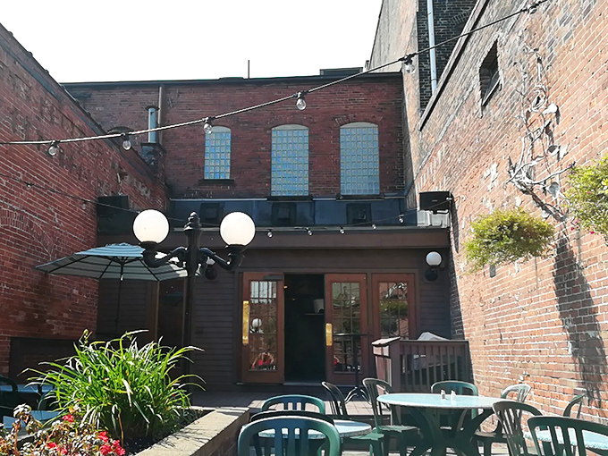 Plymouth Tavern's unassuming brick facade hides Erie's best-kept culinary secret &ndash; legendary wings worth the pilgrimage.