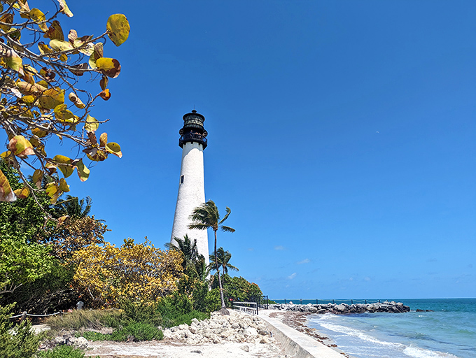 Standing tall since 1825, this gleaming white sentinel has witnessed nearly two centuries of Florida history while maintaining its photogenic good looks.