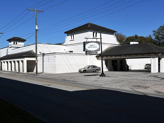 The unassuming exterior of Bern's belies the culinary wonderland within&mdash;like finding a treasure chest disguised as a simple white box.