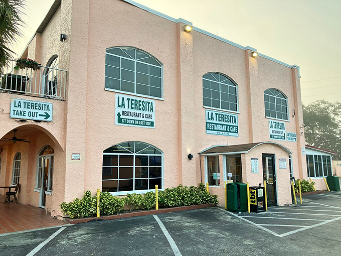 La Teresita's unassuming exterior hides culinary treasures that would make Columbus himself change course for Tampa.
