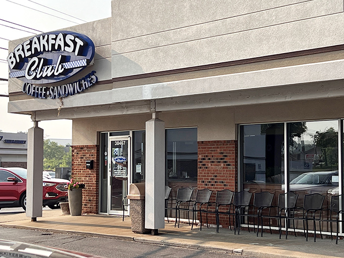 The unassuming exterior of Breakfast Club in Farmington hides culinary treasures that would make even the most jaded breakfast connoisseur weak at the knees.