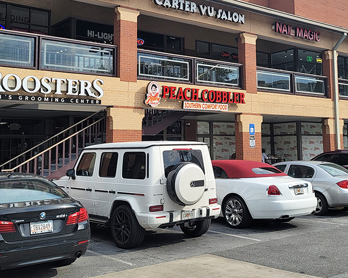 The unassuming storefront nestled between a salon and grooming center proves once again that culinary treasures often hide in plain sight.