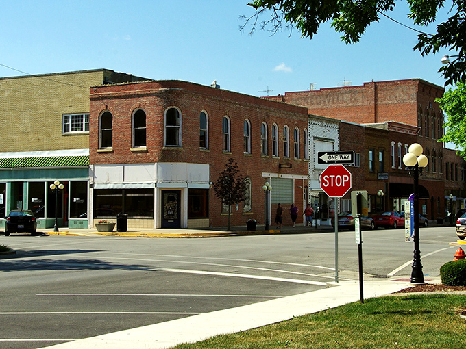 Downtown Pontiac looks like it was plucked straight from a Norman Rockwell painting, with historic brick buildings that have witnessed generations of small-town American life.