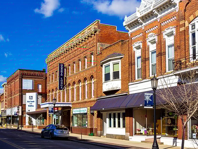 Downtown Tiffin's historic architecture tells stories of bygone eras, with ornate cornices and detailed masonry that would make any history buff swoon.