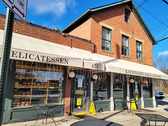 The unassuming brick exterior of Katzinger's in German Village hides a sandwich paradise that would make even the most jaded New Yorker weep with joy.