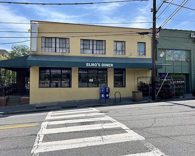A classic green awning welcomes hungry patrons to this Durham institution where breakfast dreams come true.