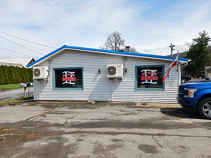 The classic red and white lattice exterior of Peg & Bill's isn't trying to be retro-cool&mdash;it's the real deal, a genuine roadside treasure in Cogan Station.