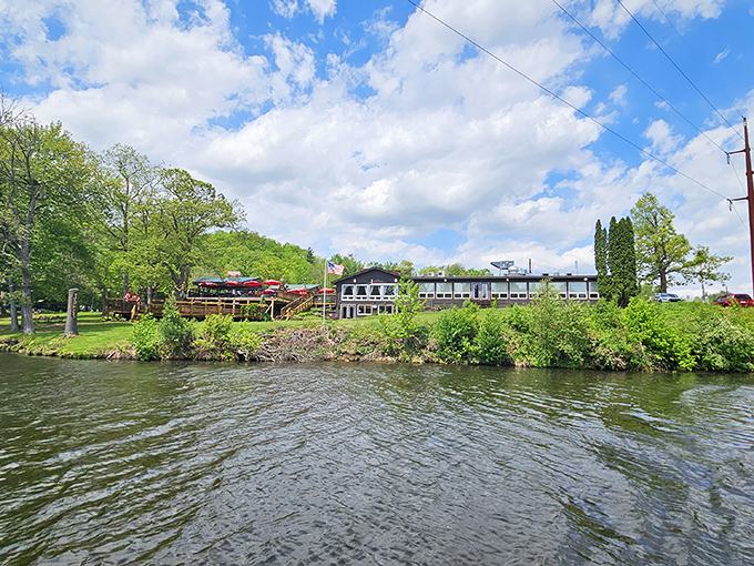 Perched majestically on Tainter Lake's shore, Jake's offers diners not just a meal but a quintessential Wisconsin experience where nature and nurture meet deliciously.