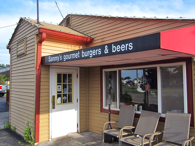 The unassuming exterior of Sammy's belies the culinary treasures within &ndash; like finding a diamond in a strip mall setting.