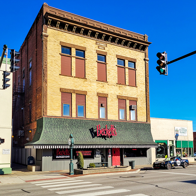 A historic building with character to spare, Beckett's combines small-town charm with big-city flavors that keep locals coming back.