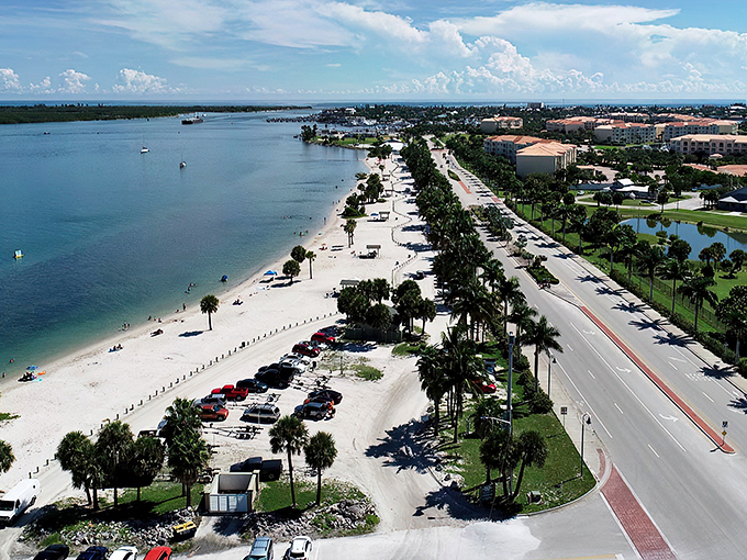 Fort Pierce's pristine coastline stretches like nature's welcome mat, where palm trees stand sentinel and retirement dreams come with ocean views.
