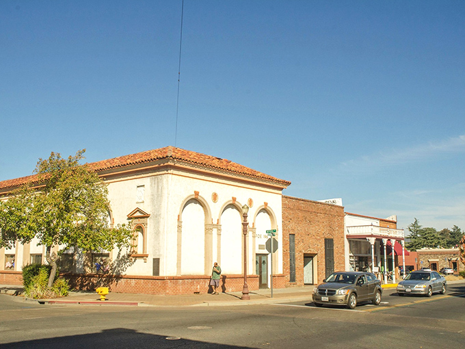 Oroville's golden hour view showcases the perfect marriage of nature and small-town charm. That bridge isn't just connecting banks&mdash;it's connecting generations of California history.