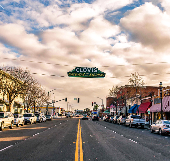 The iconic "Clovis: Gateway to the Sierras" sign welcomes you to a town where California charm meets small-town affordability. Retirement never looked so inviting!