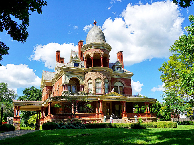 Summer at the Seiberling reveals its full architectural bravado&mdash;that dome isn't compensating for anything, it's simply announcing "I've arrived" to all of Kokomo.