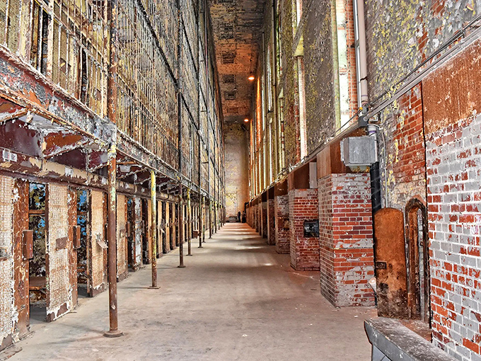 This Gothic fortress of rehabilitation looms like a stern Victorian parent who means business but secretly hopes you'll change.