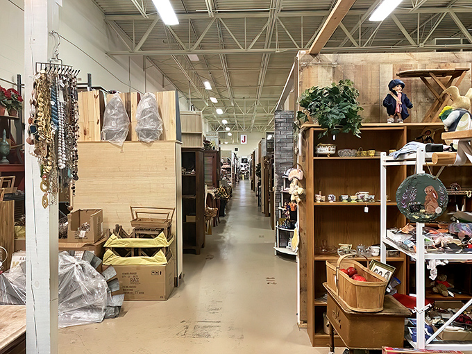 Endless aisles of possibility stretch before you like a time-traveler's highway. Every booth holds someone's past waiting to become part of your future.