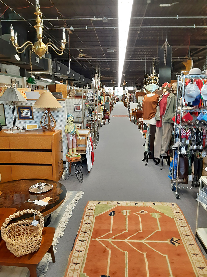 Another angle of this unassuming time capsule. Don't let the modest exterior fool you&mdash;inside lurks a labyrinth of nostalgia that will swallow your afternoon whole.