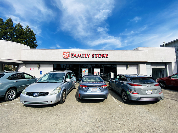The unassuming exterior of Santa Rosa's Salvation Army Family Store hides a treasure trove of bargains waiting to be discovered.