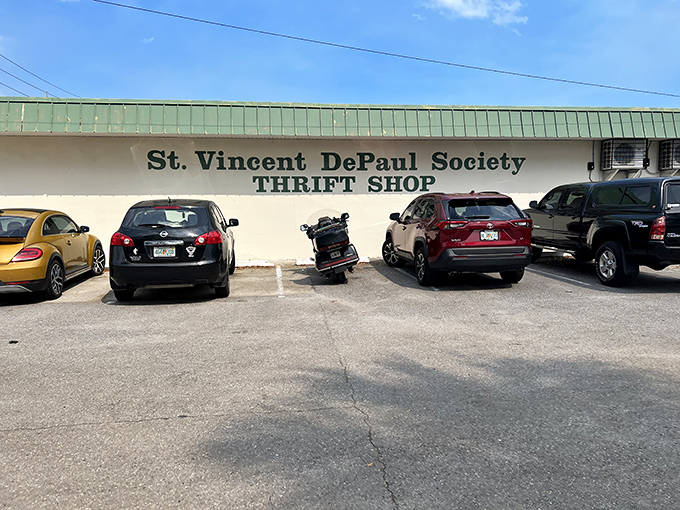 The unassuming exterior of St. Augustine's best-kept secret houses treasures that would make any bargain hunter's heart skip a beat.
