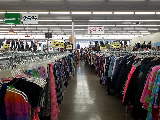 The unassuming exterior of Family Thrift belies the treasure trove within&mdash;like finding a portal to another dimension disguised as a strip mall storefront.