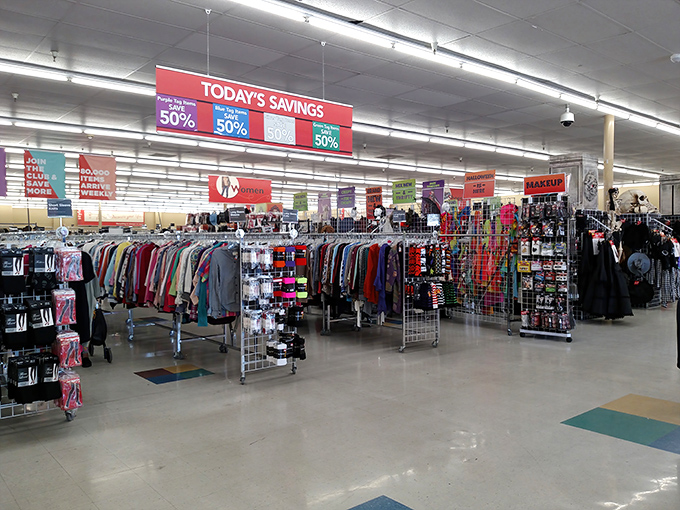 Welcome to treasure hunter paradise! Savers on Bell Road offers a kaleidoscope of possibilities under those iconic fluorescent lights that somehow make everything look like a discovery.