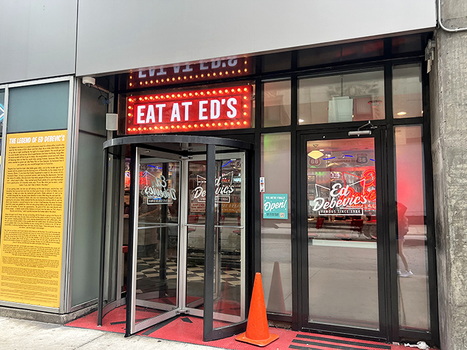 The neon lights beckon like a siren song of sass and surprisingly stellar avocado toast.