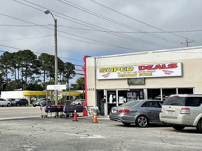 The unassuming exterior holds treasures that would make pirates weep with envy and joy.