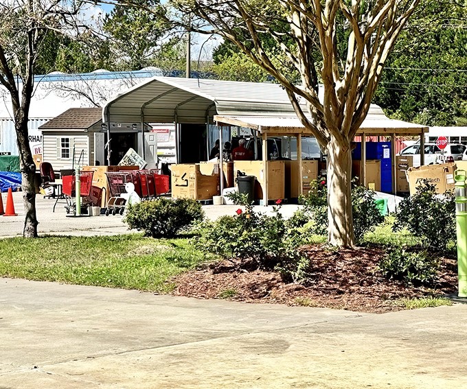 The unassuming exterior belies the wonderland within &ndash; like finding a portal to bargain heaven disguised as a humble storefront.