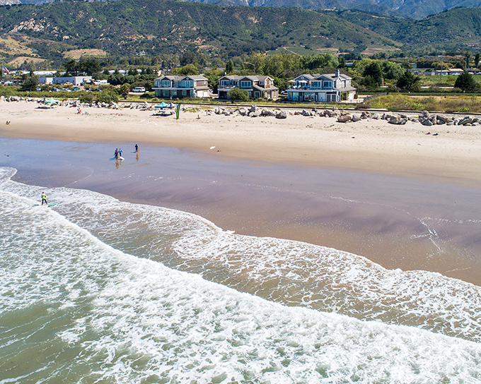 The California coastline doesn't get more postcard-perfect than this. Carpinteria's pristine shoreline stretches like nature's welcome mat, inviting you to kick off your shoes and stay awhile.
