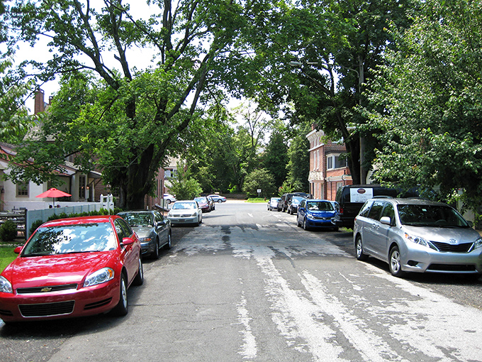 Tree-lined streets and historic homes create Odessa's time-capsule charm. Like stepping into a Norman Rockwell painting where modern cars are the only giveaway.